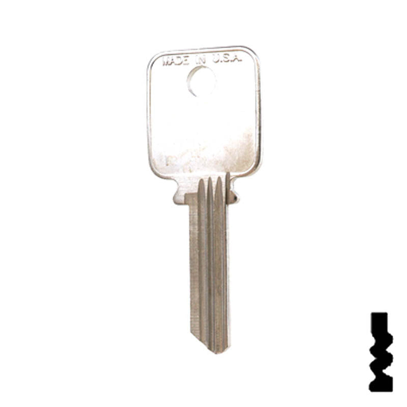 Uncut Key Blank | Medeco Biaxial G3 | 1638