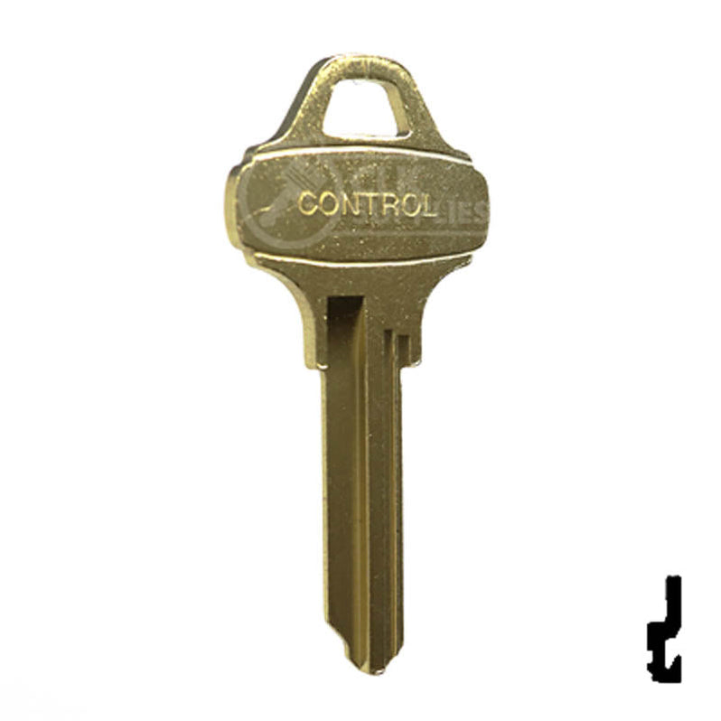 Uncut Key Blank | Schlage Everest | C123 Control Key