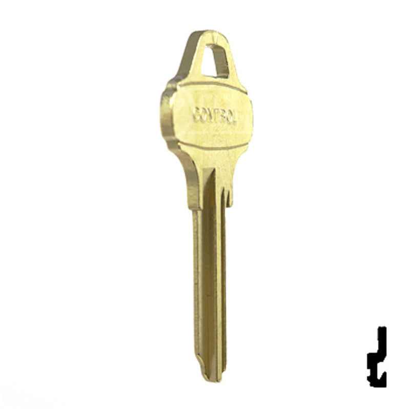 Uncut Key Blank | Schlage Everest | C123 Control Key