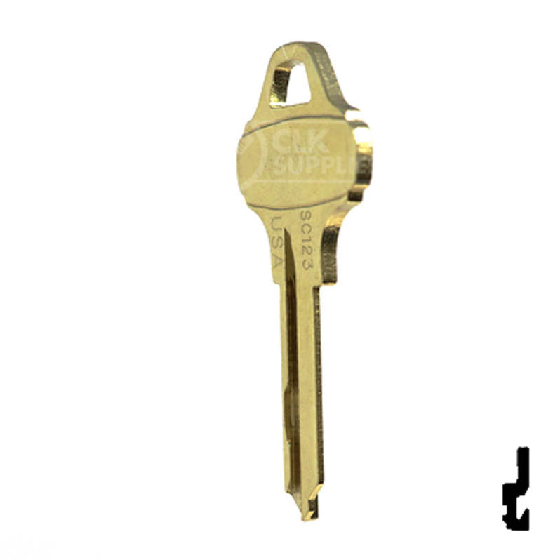 Uncut Key Blank | Schlage Everest | C123 Control Key