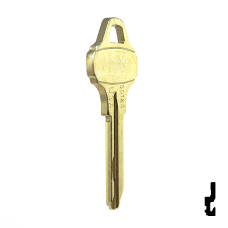 Uncut Key Blank | Schlage Everest | C123 Control Key