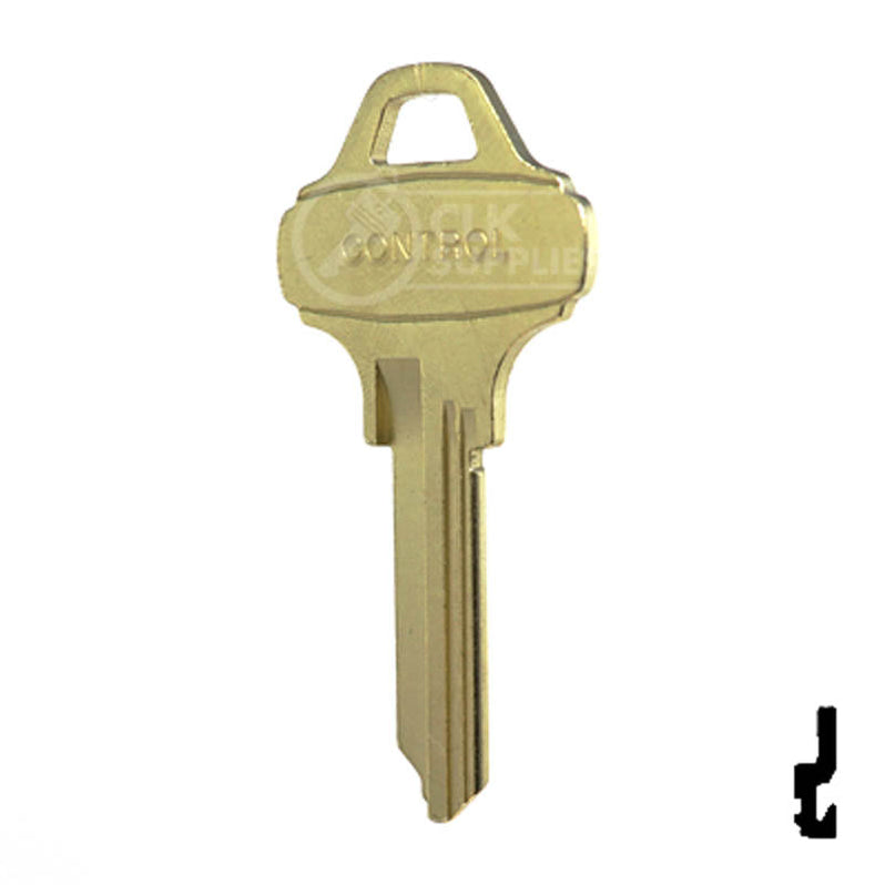 Uncut Key Blank | Schlage Everest | C123 Control Key