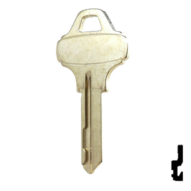 Uncut Key Blank | Schlage Everest | C123