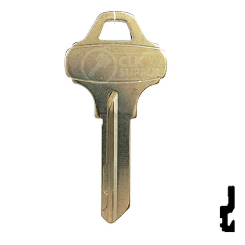 Uncut Key Blank | Schlage Everest | C123