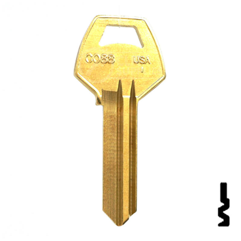 Uncut Key Blank | Corbin Russwin | CO88, A1001EH