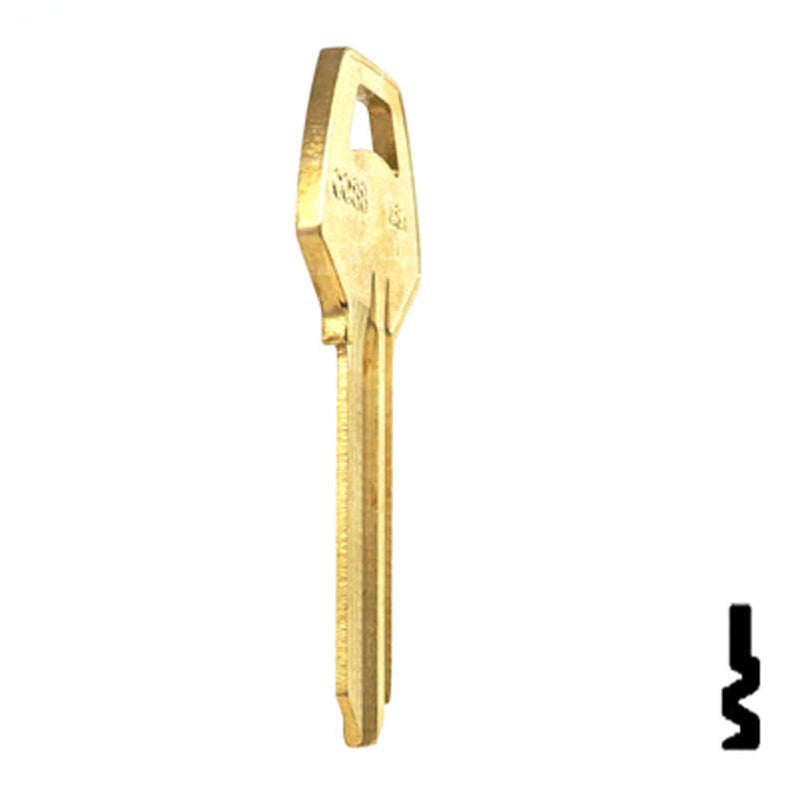 Uncut Key Blank | Corbin Russwin | CO88, A1001EH