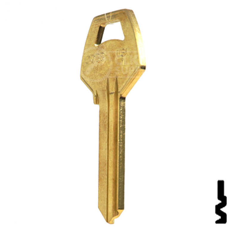 Uncut Key Blank | Corbin Russwin | CO88, A1001EH