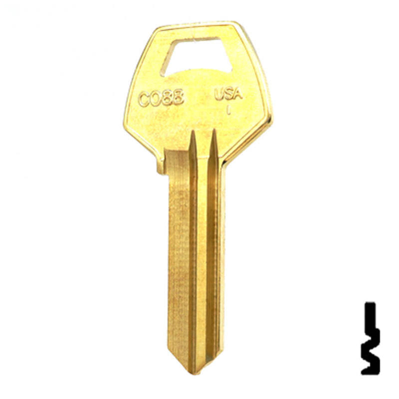 Uncut Key Blank | Corbin Russwin | CO88, A1001EH