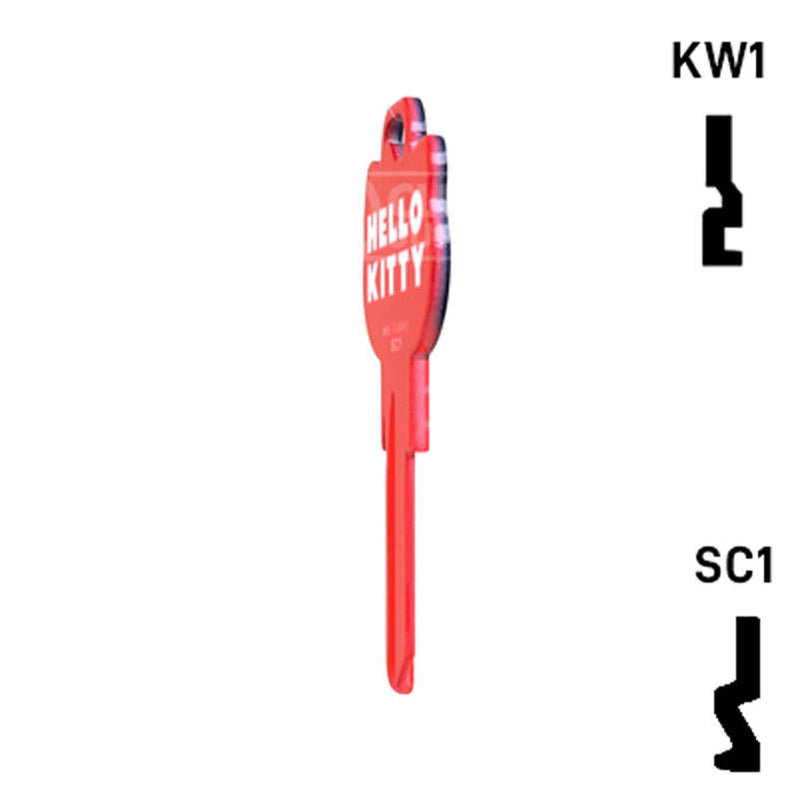 Residential Key Blanks | HAPPY KEYS- HELLO KITTY KEY by Howard Keys ...