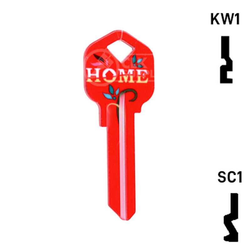 Residential Key Blanks | Happy Keys- Home Key (Choose Keyway) by Howard ...