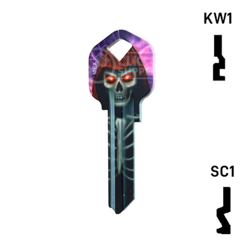 Residential Key Blanks | Happy Keys- Skeleton Key (Choose Keyway) by ...