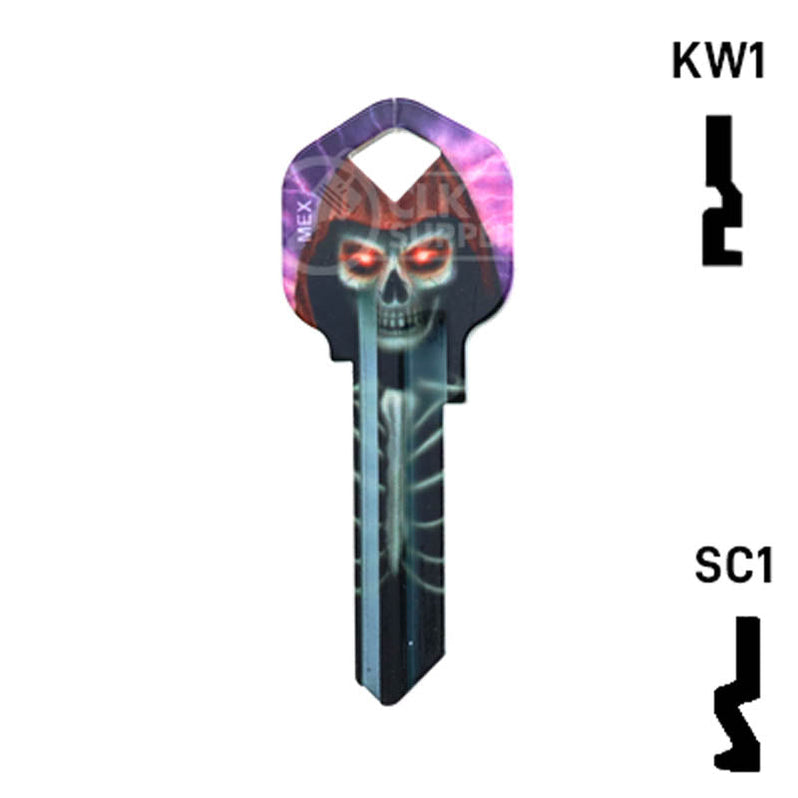 Residential Key Blanks | Happy Keys- Skeleton Key (Choose Keyway) by ...