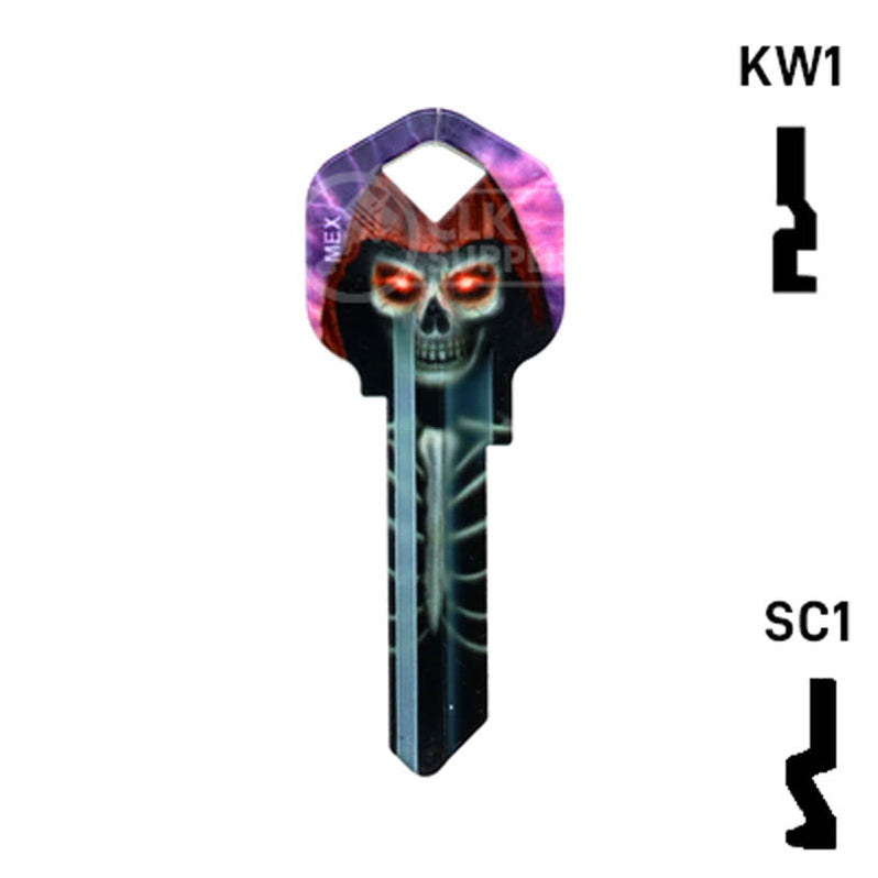 Residential Key Blanks | Happy Keys- Skeleton Key (Choose Keyway) by ...