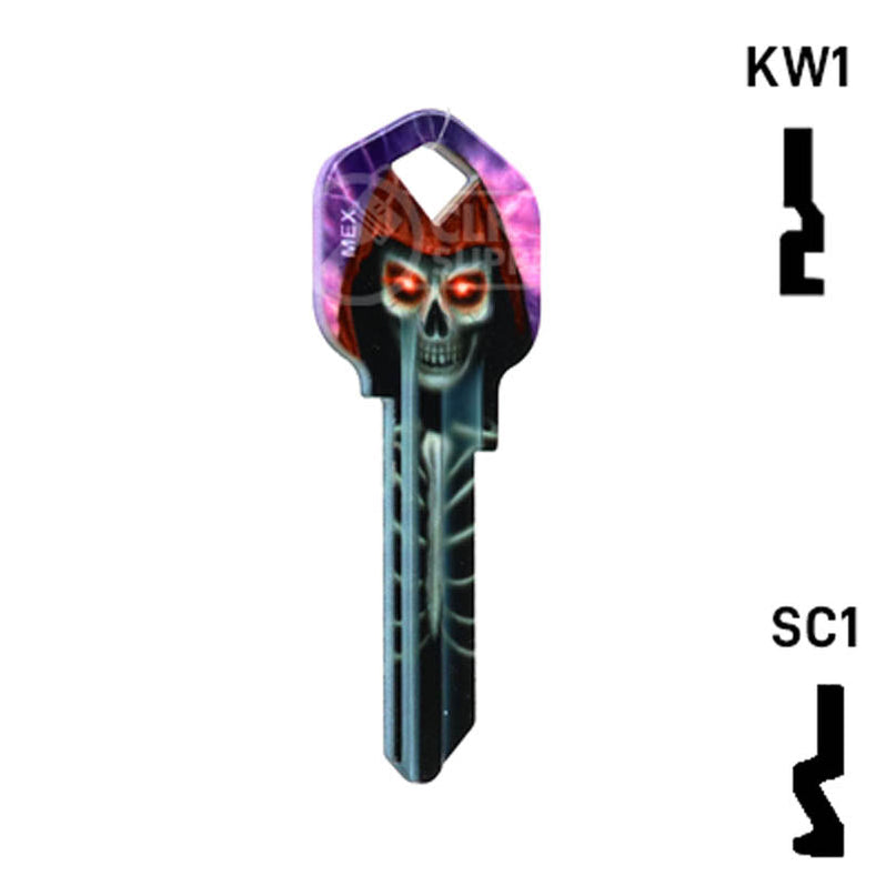 Residential Key Blanks | Happy Keys- Skeleton Key (Choose Keyway) by ...