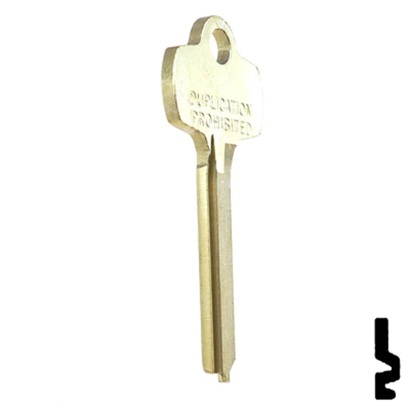 Uncut Key Blank Arrow | 1C | Lock Pins by Ilco