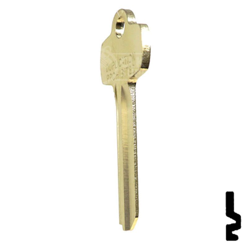 Uncut Key Blank Arrow | 1C | Lock Pins by Ilco