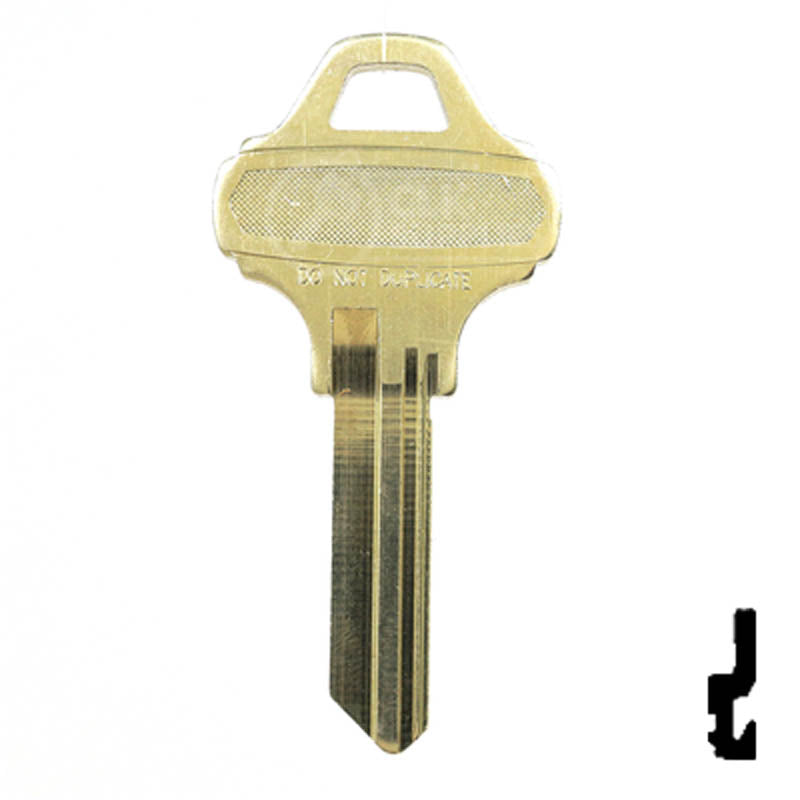 Commercial Key Blanks | Uncut DND Key Blank | Ilco, Everest | C123 by ...
