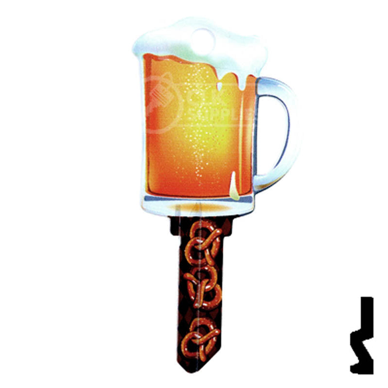 Key Shapes -BEER MUG- Schlage SC1 Key