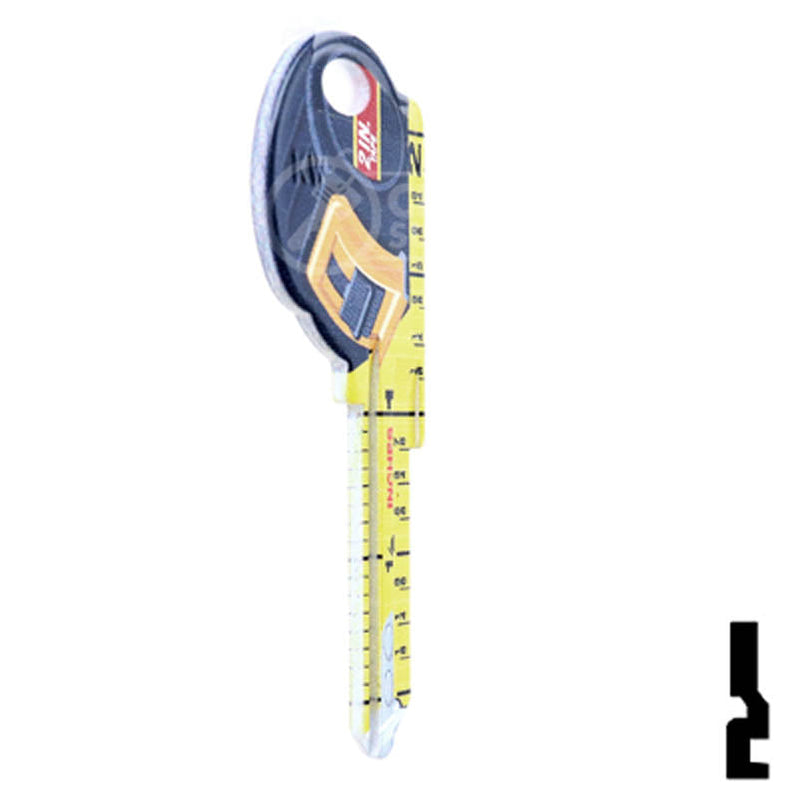 Key Shapes -TAPE MEASURE- Kwikset Key