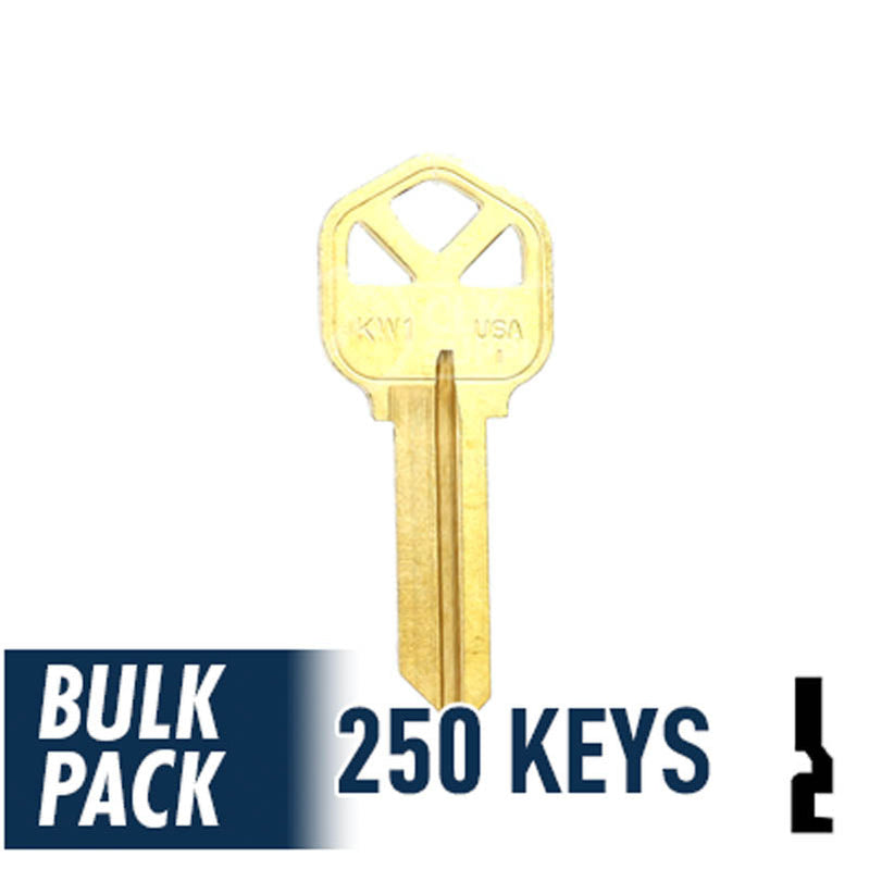 Shop KW1 Kwikset Key Blanks | CLK Supplies