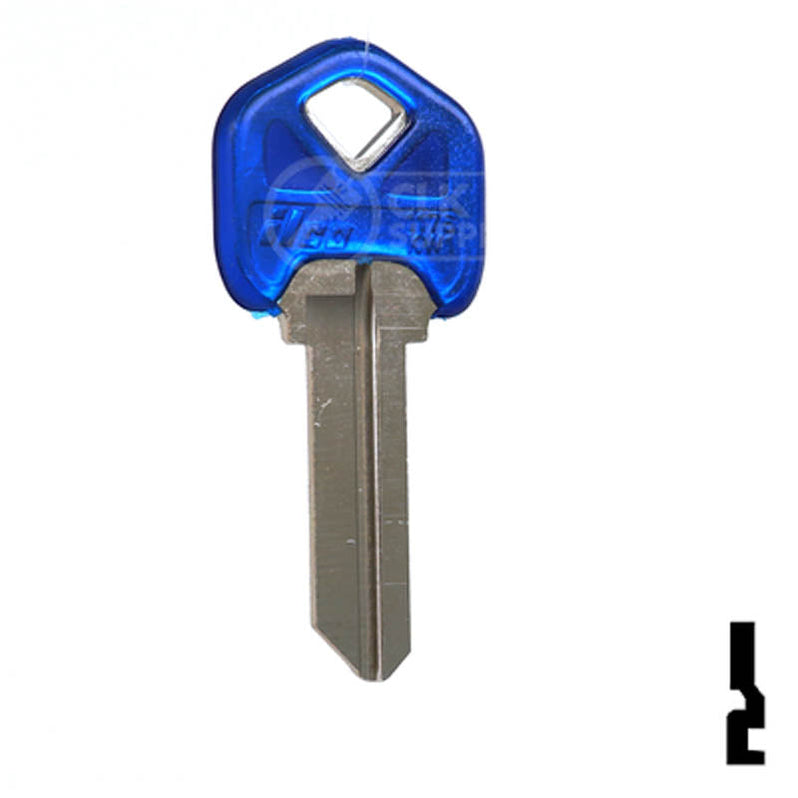KW1 Kwikset Transparent Color Head Assortment 5Pcs