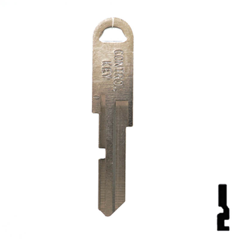 Residential Key Blanks | Kwikset Titan Rekeying Key by Ilco | CLK Supplies