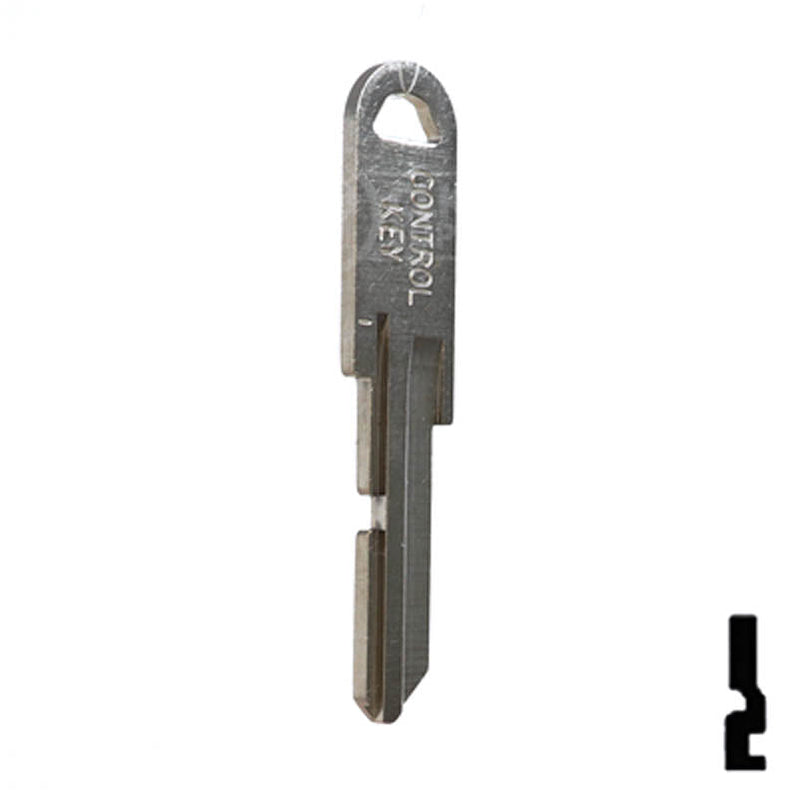 Residential Key Blanks | Kwikset Titan Rekeying Key by Ilco | CLK Supplies