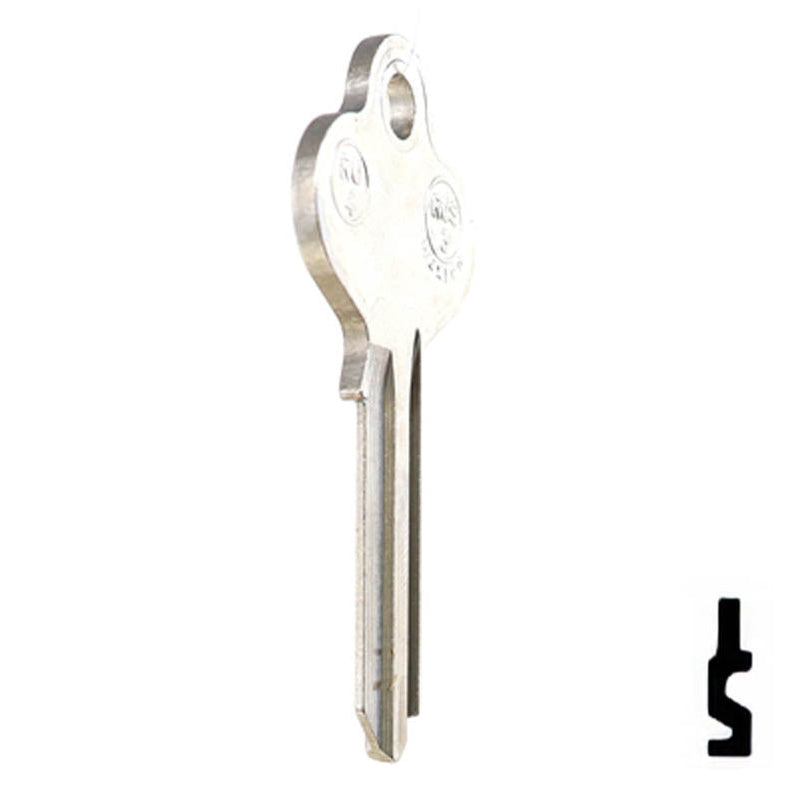 Uncut Key Blank | Corbin Russwin | RU4, 1011P