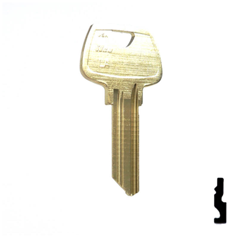 Uncut Key Blank | Sargent | S22 1/2 ,1007LA