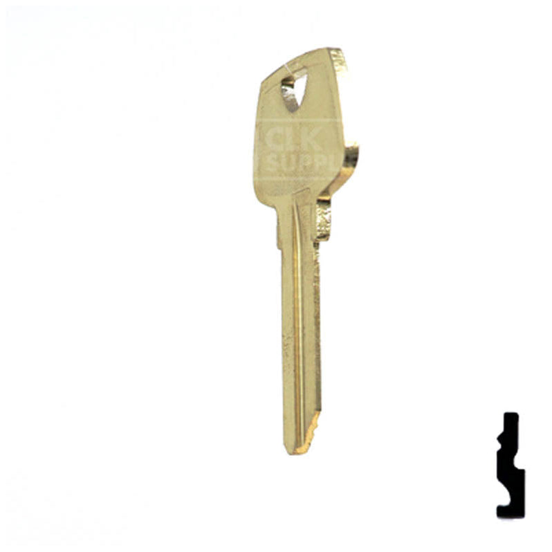 Uncut Key Blank | Sargent | S22 1/2 ,1007LA