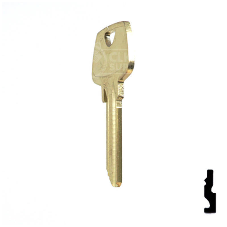 Uncut Key Blank | Sargent | S22 1/2 ,1007LA