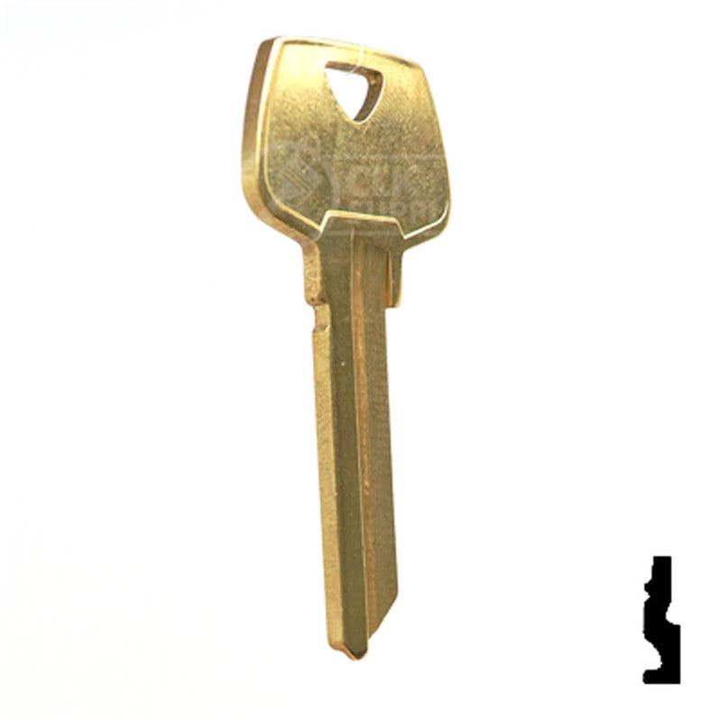 Commercial Key Blanks | S22, O1007LA Sargent Key by JMA USA | CLK Supplies