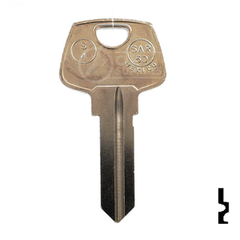 Commercial Key Blanks | S4 / 1010U / SAR-5D Sargent by JMA USA | CLK ...