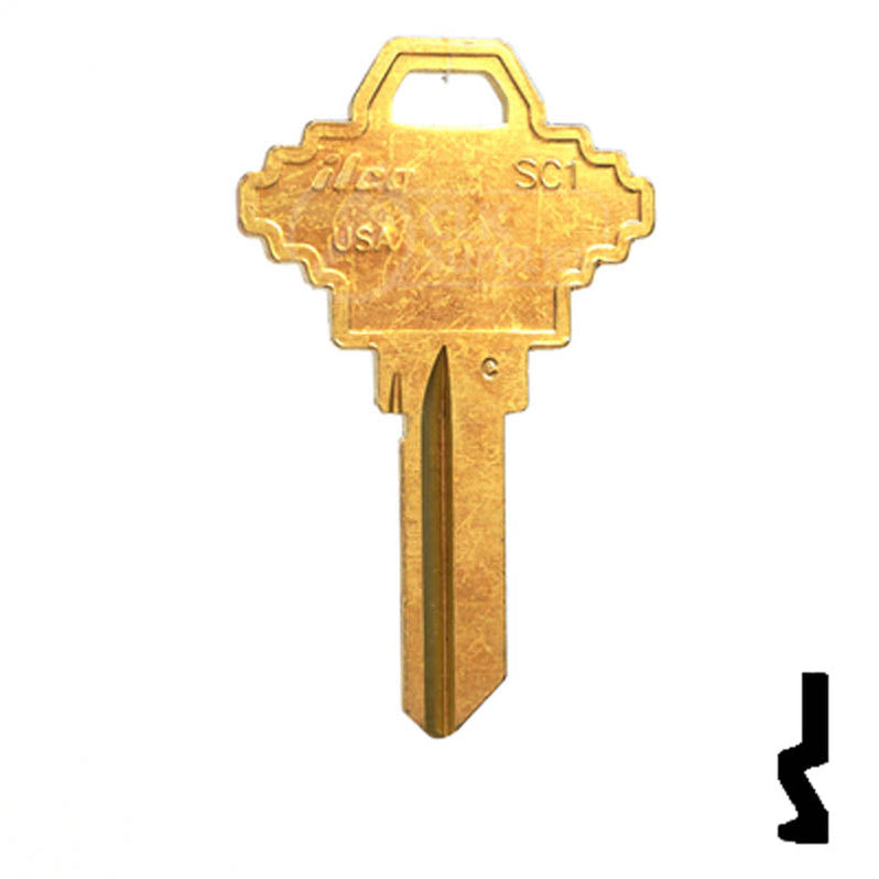 Residential Key Blanks | Uncut Key Blank | Schlage | SC1 Big Head ...