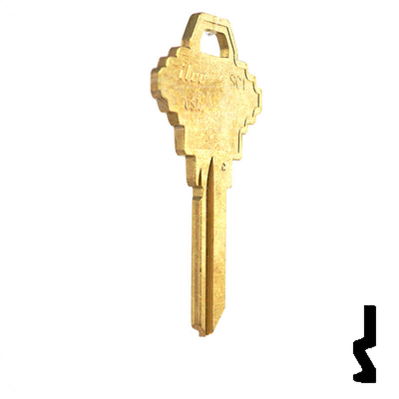 Residential Key Blanks | Uncut Key Blank | Schlage | SC1 Big Head ...