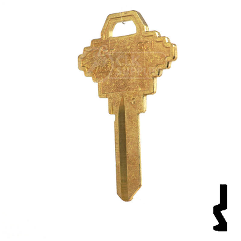 Residential Key Blanks | Uncut Key Blank | Schlage | SC1 Big Head ...