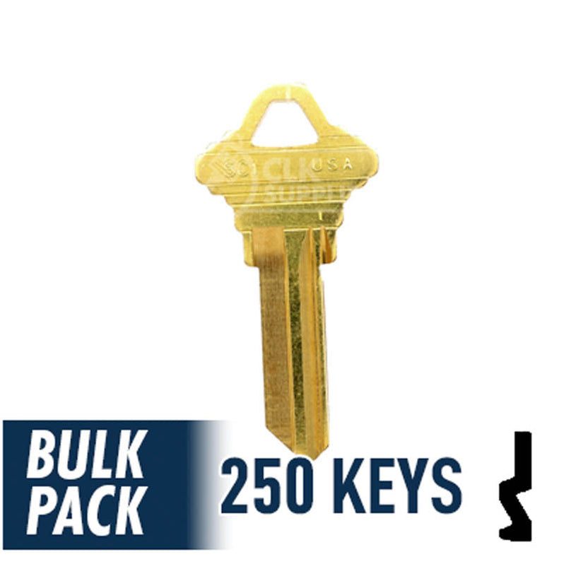 SC1 Schlage Key Bulk Pack - 250 by Ilco