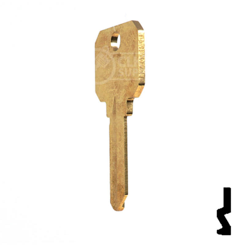 Residential Key Blanks | Uncut Neuter Bow Key Blank | Schlage | SC1 by ...