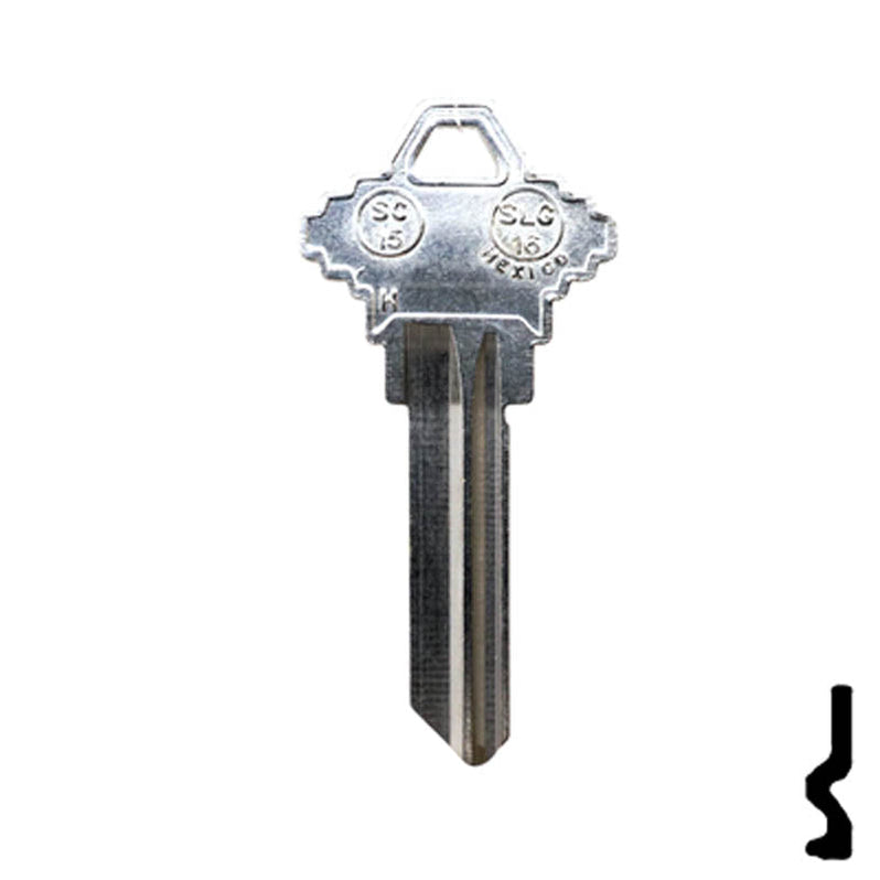 Uncut Key Blank | Schlage | SC15, A1145H