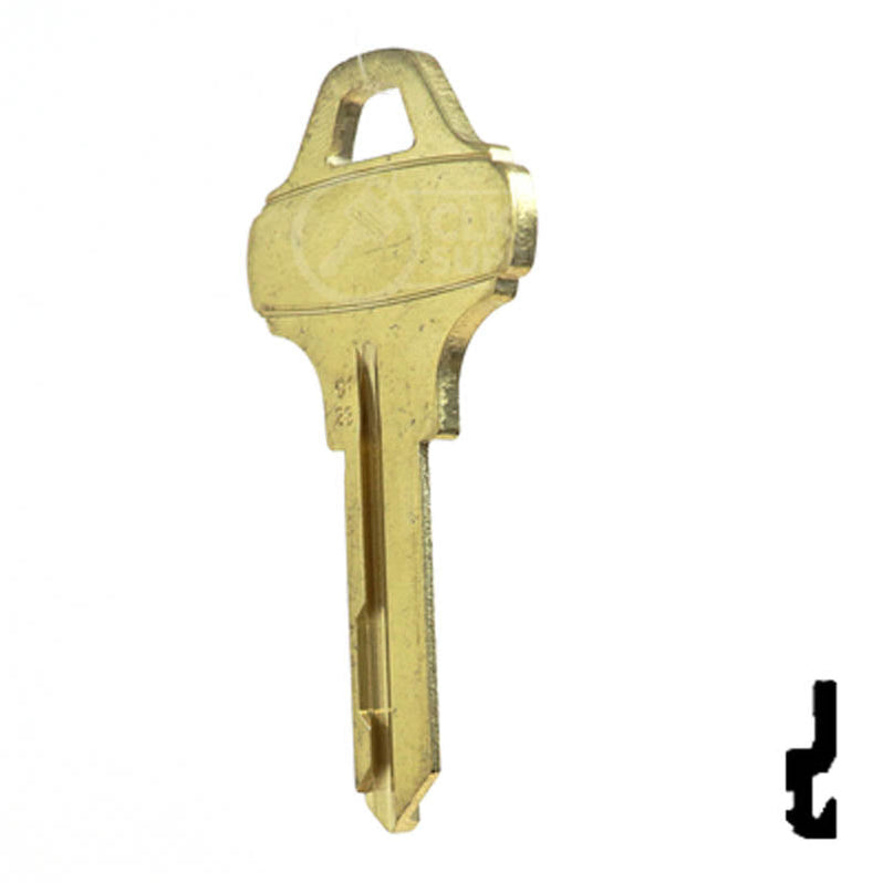 Uncut Key Blank | Schlage Everest | C123