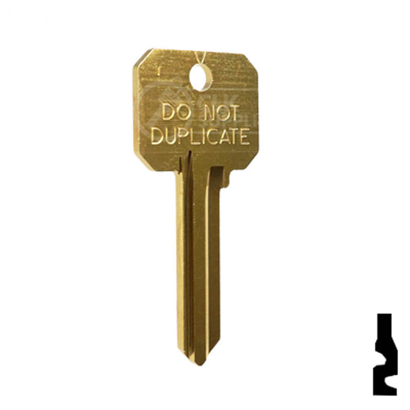 Uncut DND Key Blank | Arrow | AR4