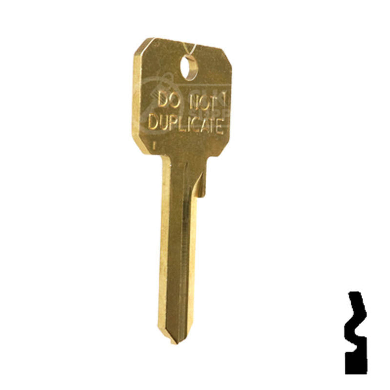 Uncut DND Key Blank | Corbin Ruswwin | RU46