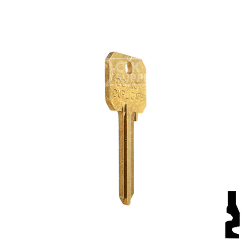 Residential Key Blanks | Uncut Key Blank | Arrow Keyway | DND-AR4-BR by ...