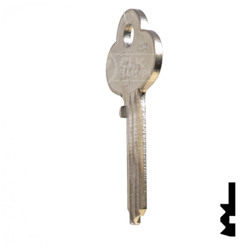 Residential Key Blanks | Uncut Key Blank | Corbin Russwin | CO3 by Ilco | CLK Supplies