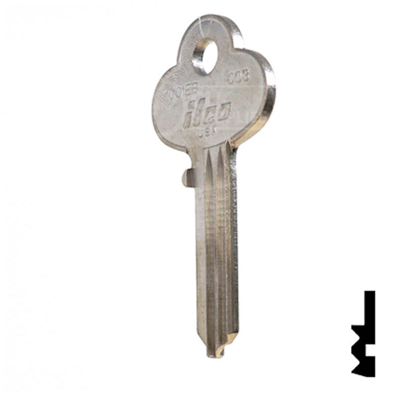 Residential Key Blanks | Uncut Key Blank | Corbin Russwin | CO3 by Ilco ...