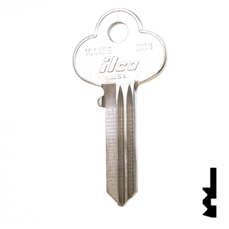 Residential Key Blanks | Uncut Key Blank | Corbin Russwin | CO3 by Ilco ...