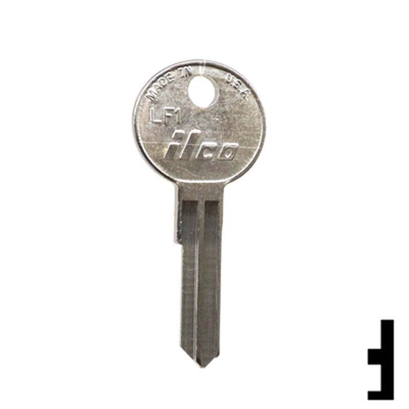 Residential Key Blanks | Uncut Key Blank | Lowe & Fletcher | LF1 by Ilco | CLK Supplies