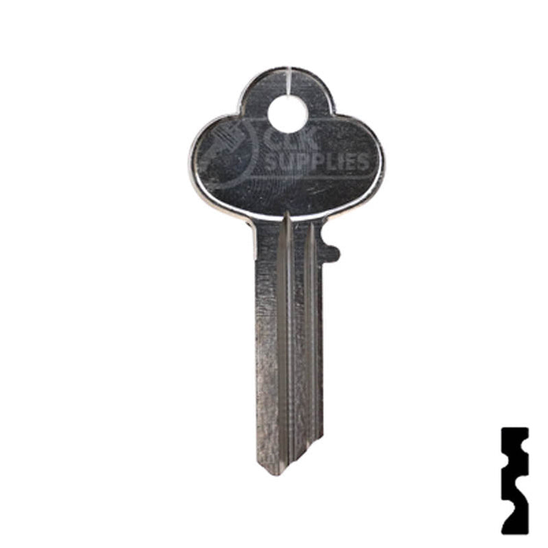 Uncut Key Blank | Lockwood | 1015C