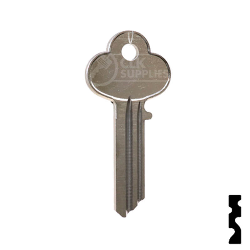 Uncut Key Blank | Lockwood | 1015C