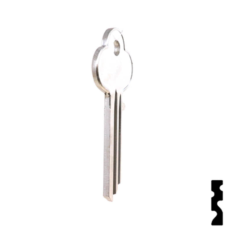 Uncut Key Blank | Lockwood | 1015C